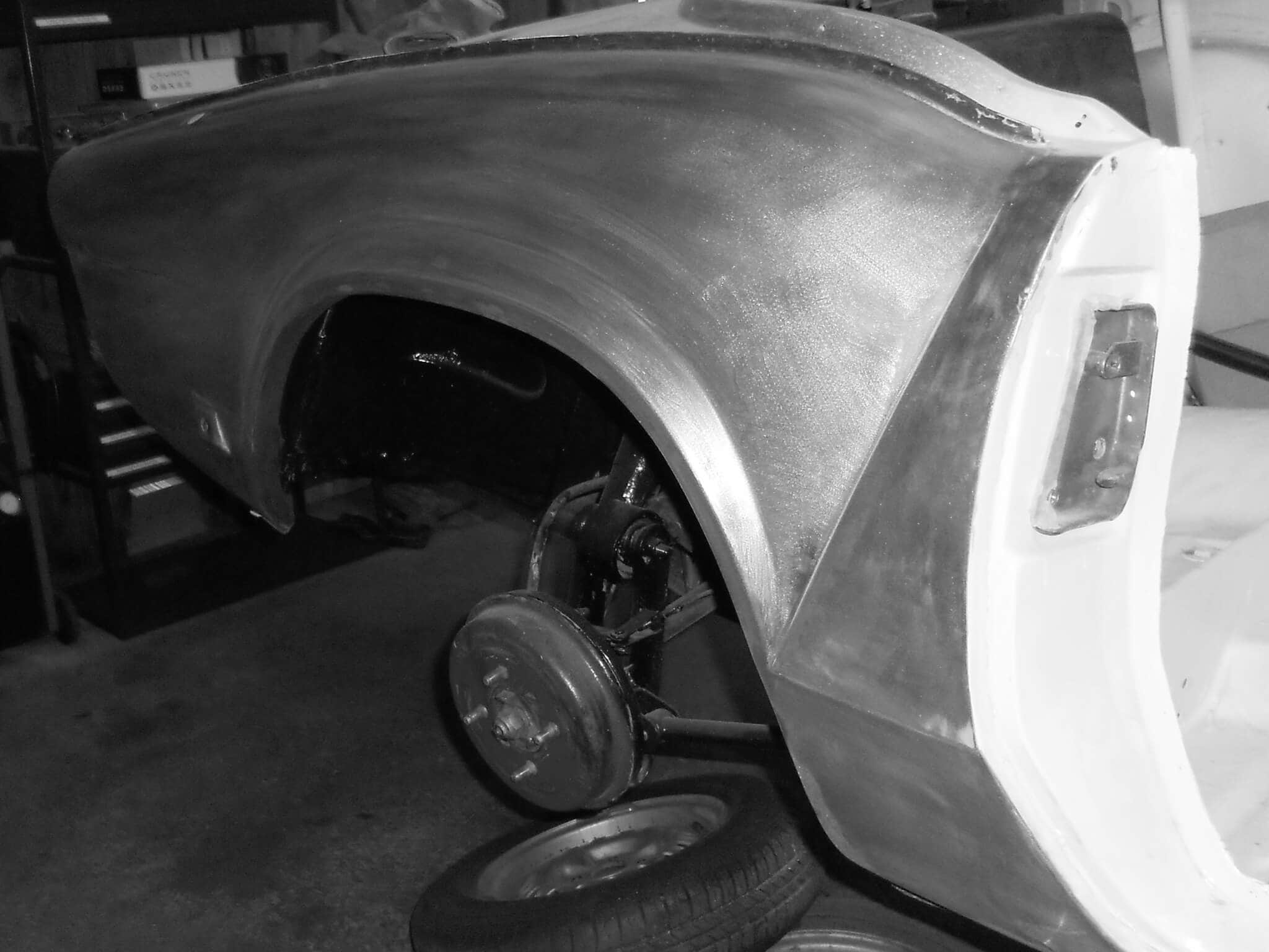 Triumph Spitfire Mk IV Karosserie Restauration